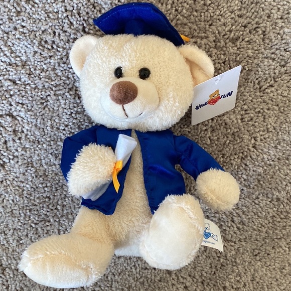 Other | Graduation Congratulations White Teddy Bear | Poshmark